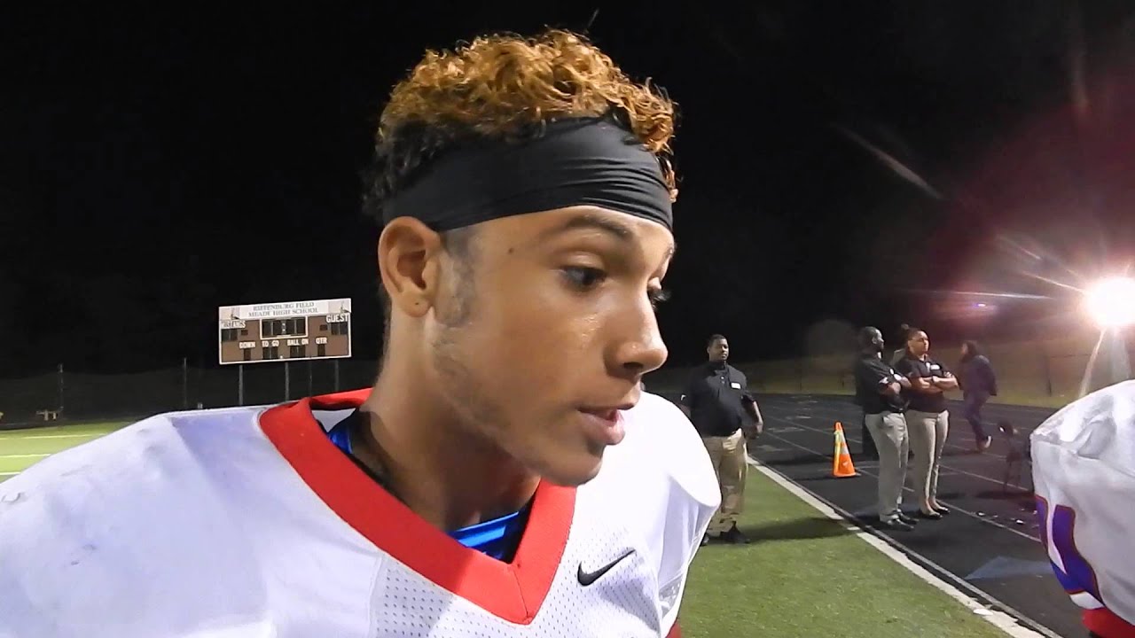 Old Mill football Noah Fitzgerald & Marcus Hicks 9/20/13 - YouTube