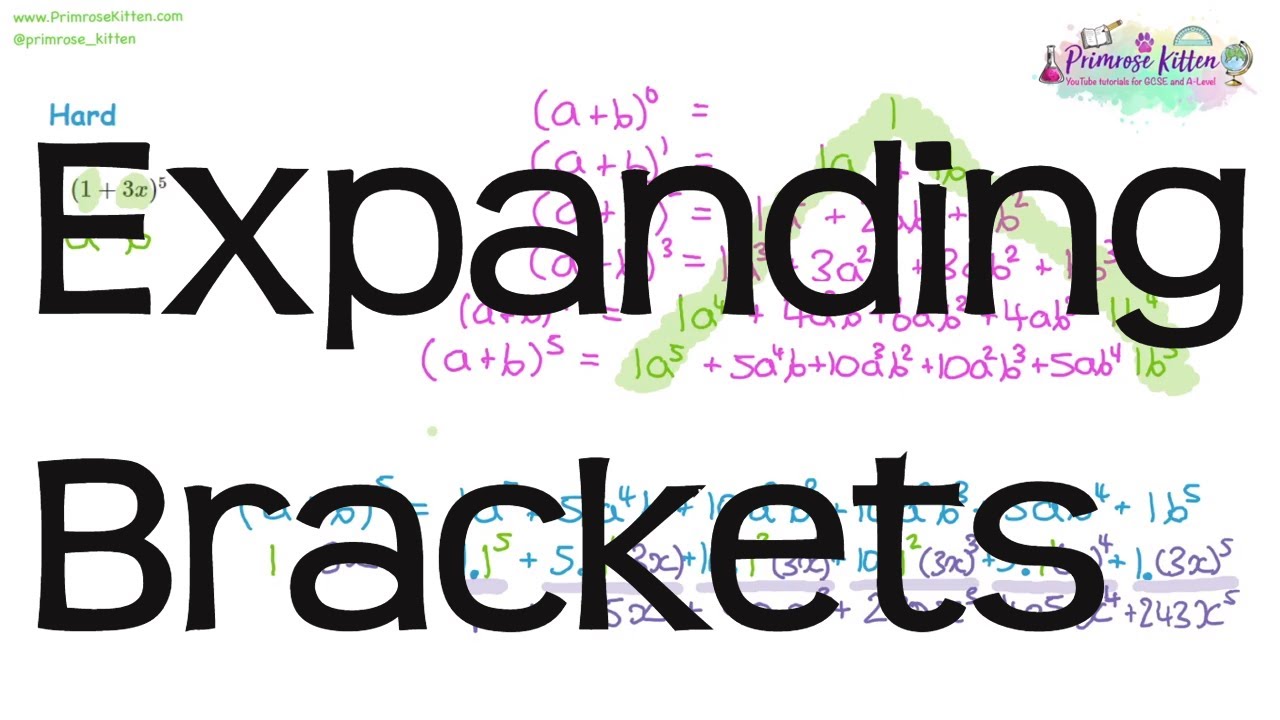 Expanding Brackets | Revision for Further Maths GCSE, iGCSE, Level 2 ...