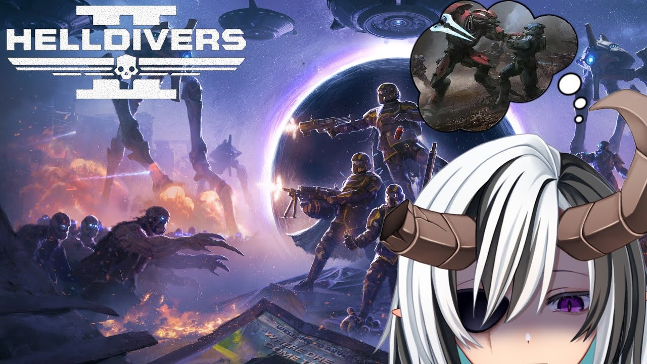 HELLBOMB KAMIKAZE!!! [HELLDIVERS 2] #vtuber #vtuberen #helldivers2 - YouTube
