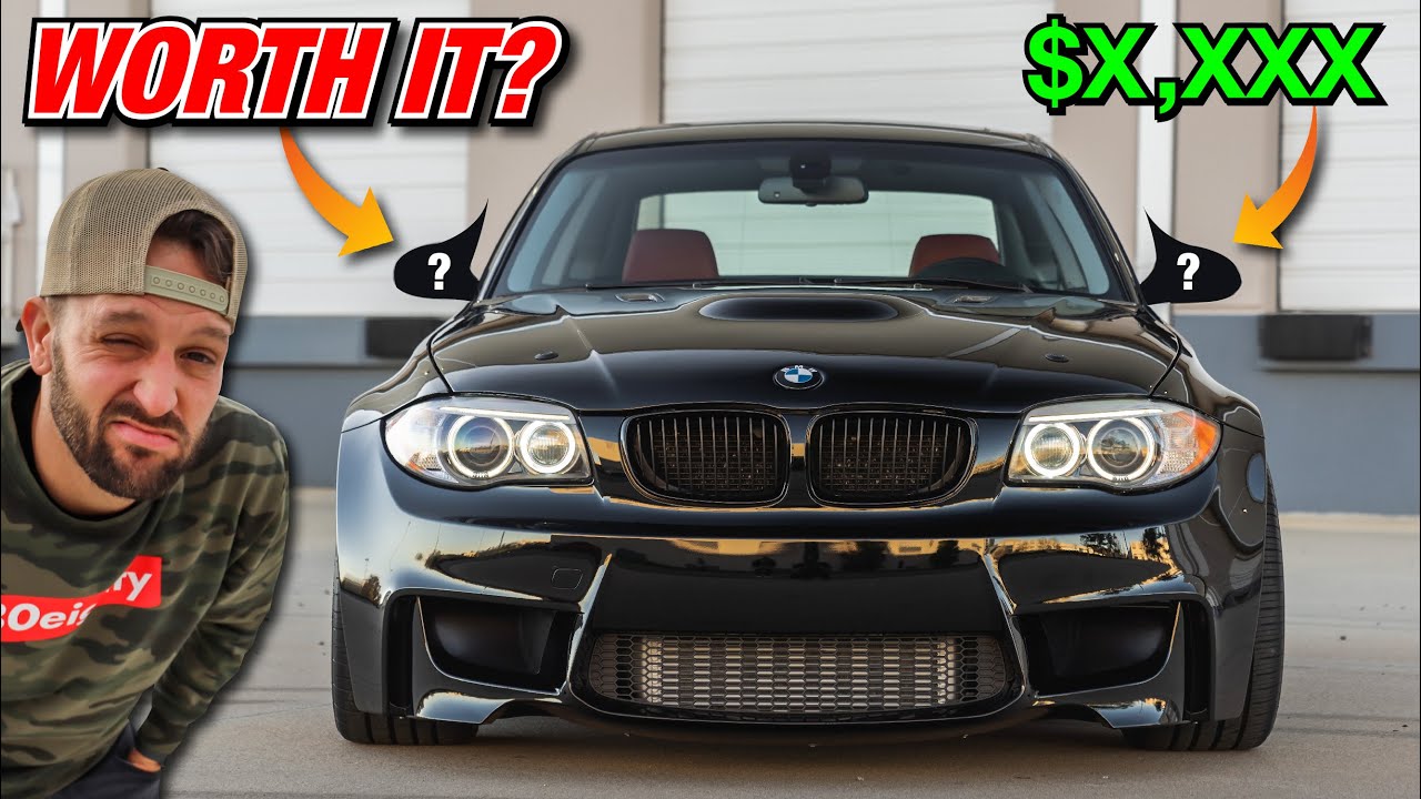 Retrofitting REAL BMW 1M Mirrors Onto My 1m CLONE... - YouTube