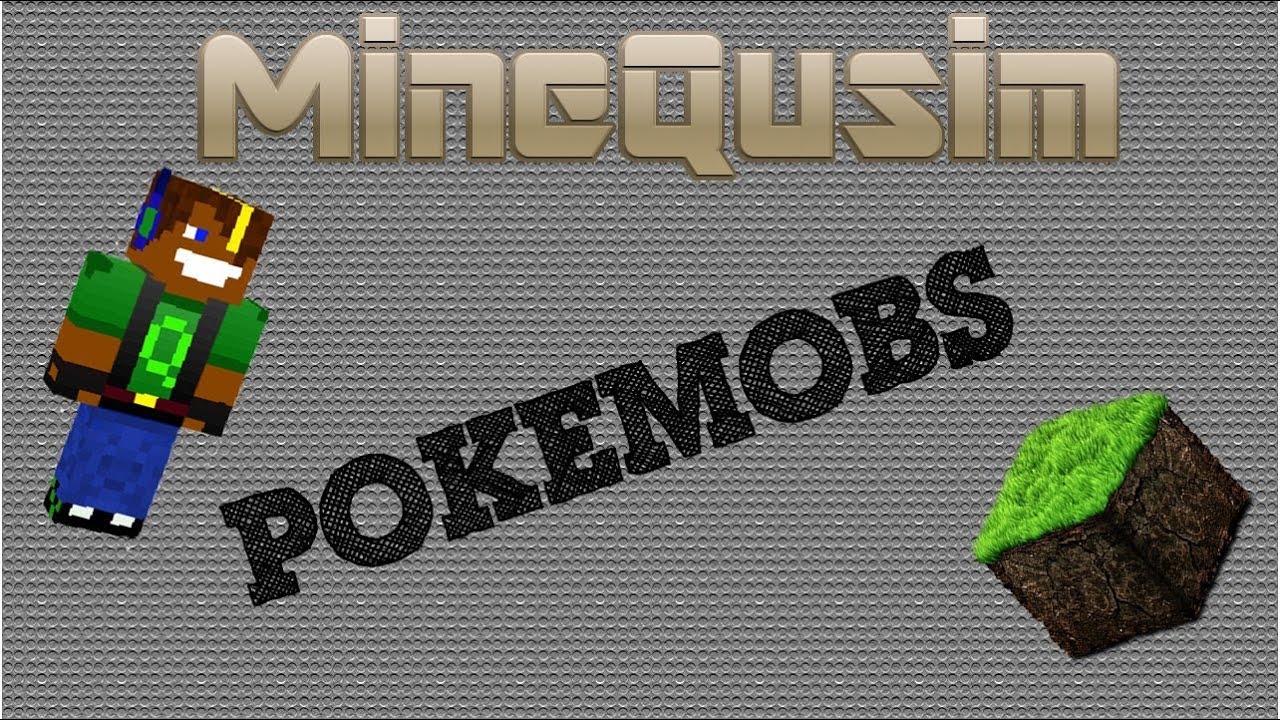Minecraft Mody Pokemobs - YouTube
