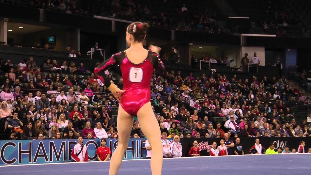 Alexandra Eade - Floor Exercise Finals - 2012 Kellogg's Pacific Rim ...