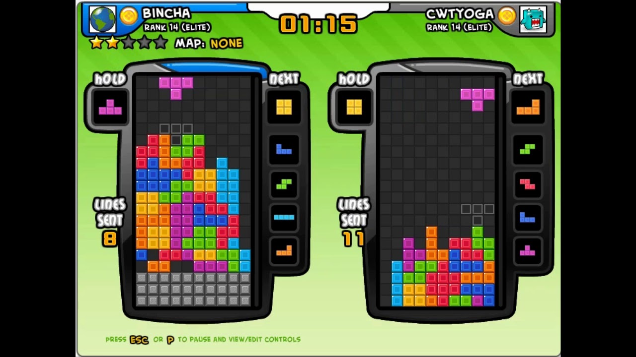 Tetris Friends Battle Mode #19 (RANK 14. ELITE) - YouTube