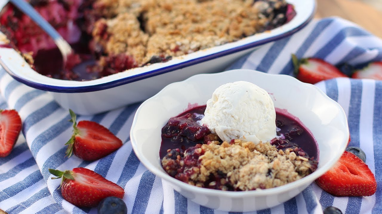 Better Than Ever Berry Crisp - YouTube