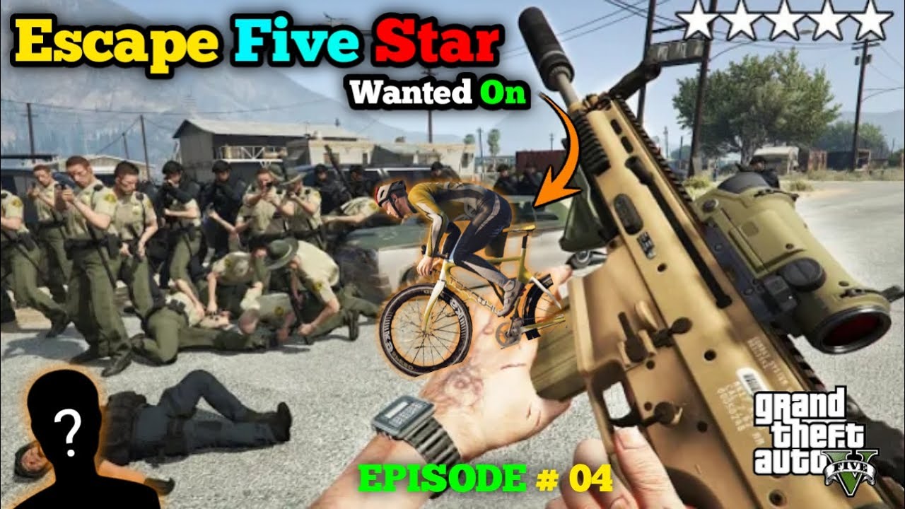 FIVE START WANTED #afaqgaminghub #gtav #gta5video - YouTube