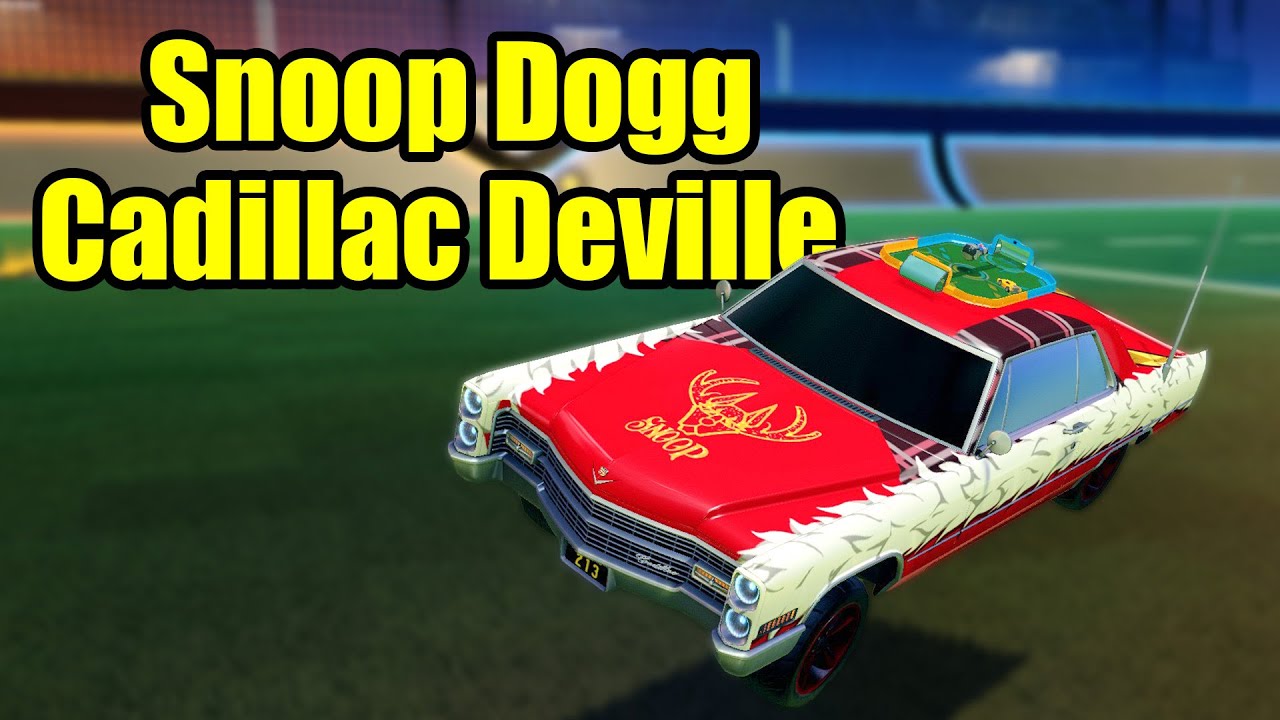 Match With The Snoop Dogg Cadillac Deville | Rocket League - YouTube