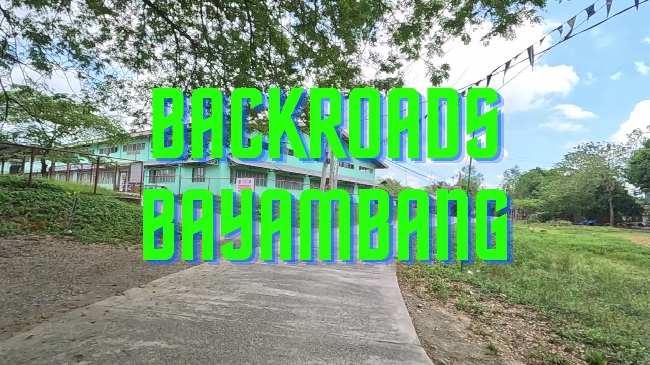Driving the Backroads of Bayambang, Pangasinan Philippines - YouTube