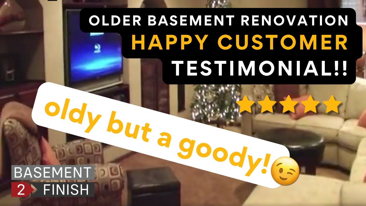 Full Basement Renovation Customer Testimonial | Custom Remodel ...