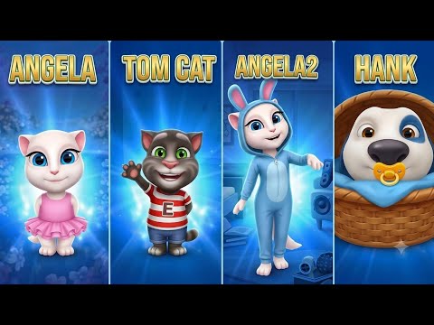 My talking tom 2 vs my talking tom 2 😚🧡🥰