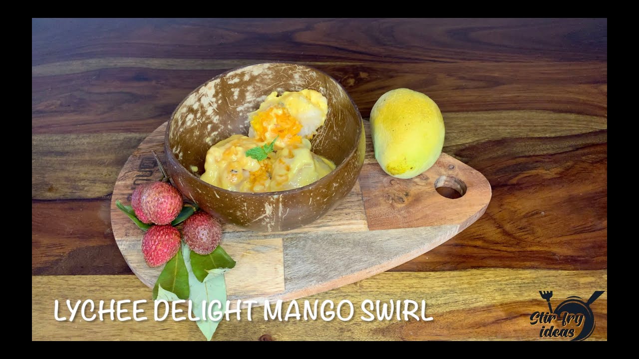 Lychee Delight Mango Swirl - YouTube