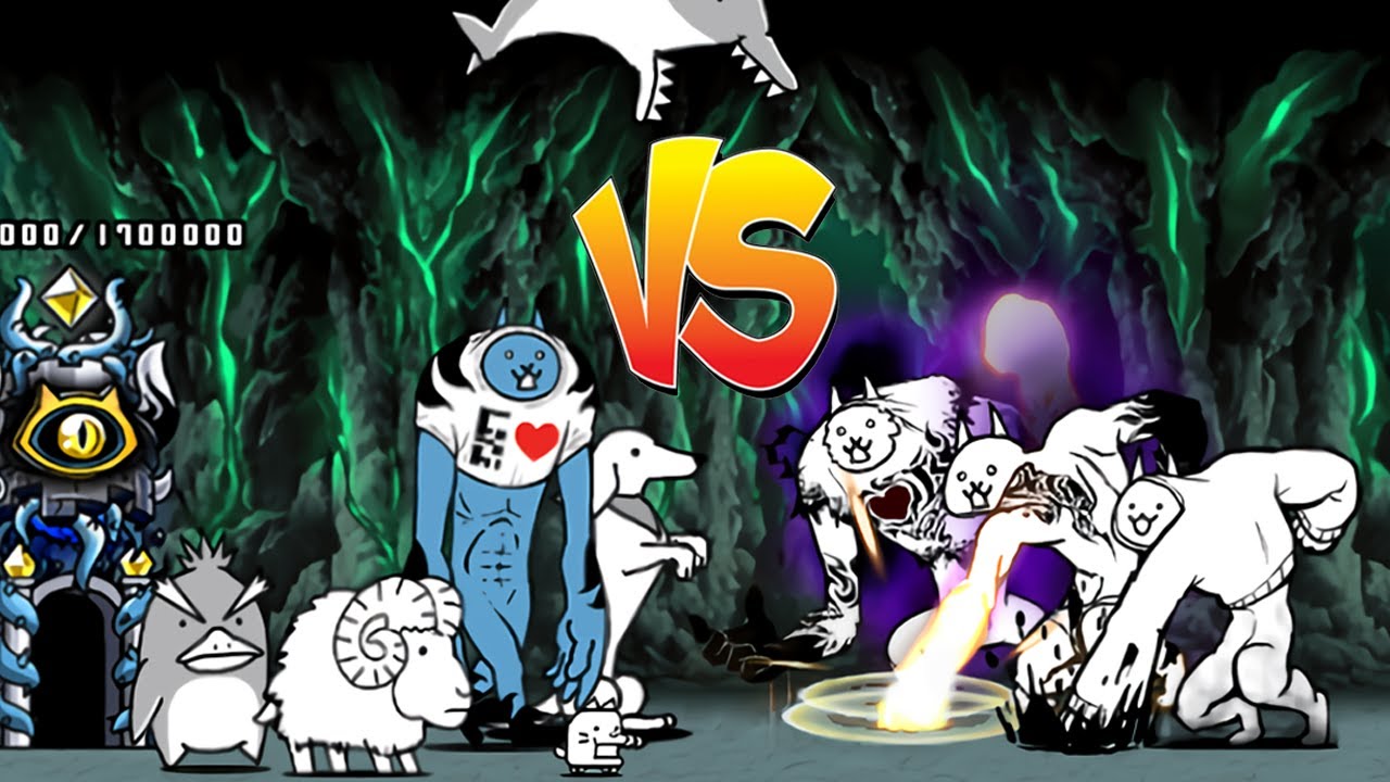 The Battle Cats - The Malevolent Titan VS Crazed Titan + Li´l Jamiera ...