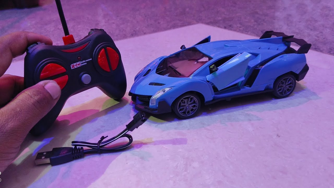 RC Remote Control Racing Car | RC Remote Control Door Open Car Unboxing ...