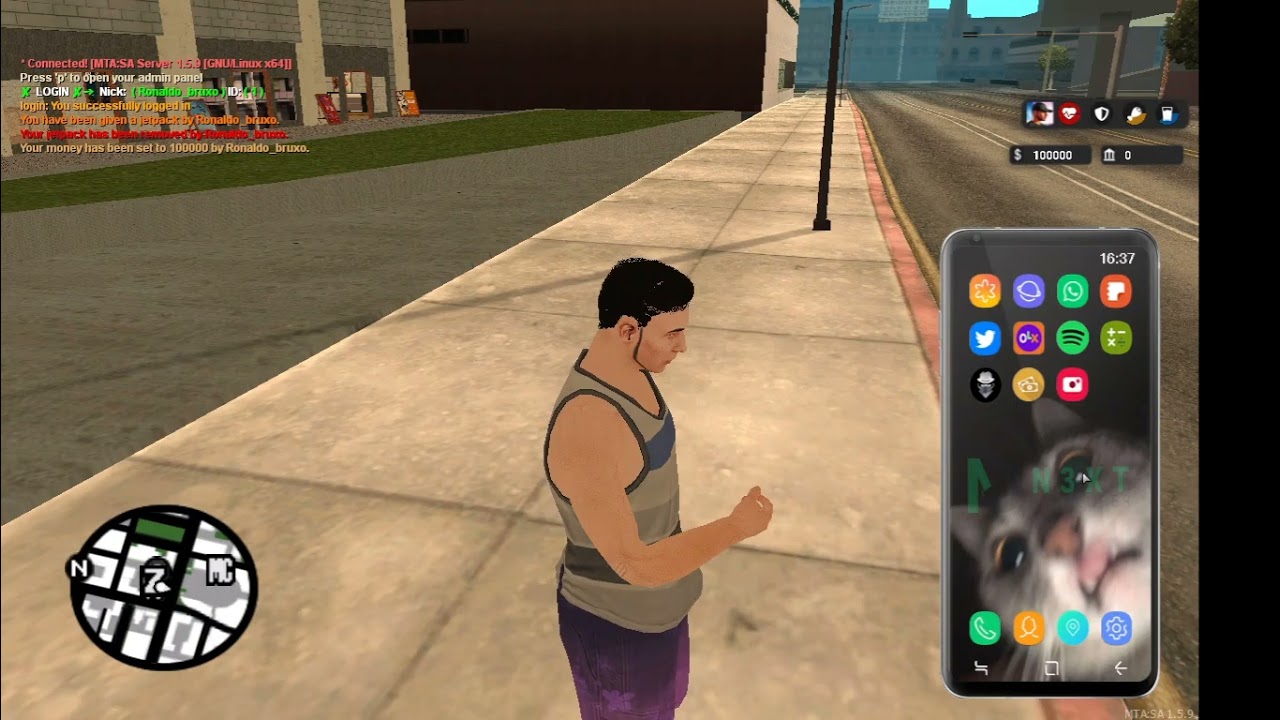 [MTA:SA] Celular do n3xt 100% funcional (Free) (download na descrição ...