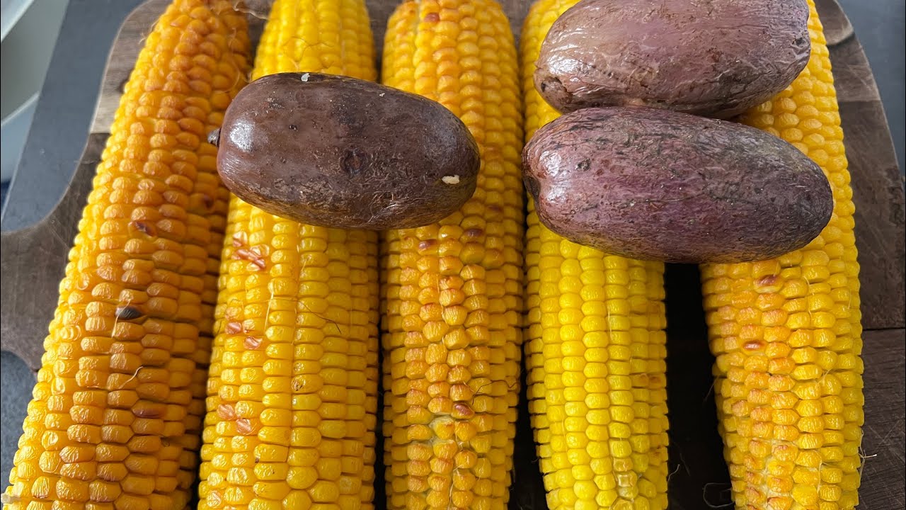 How to Roast your Corn at home, you will never buy roadside roasted ...