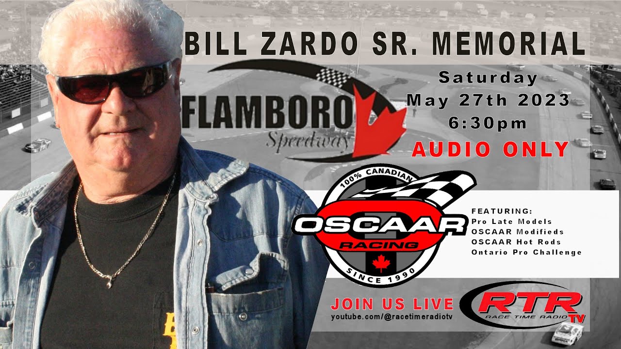 Bill Zardo Sr. Memorial May 27th 2023 Live From Flamboro Speedway - YouTube