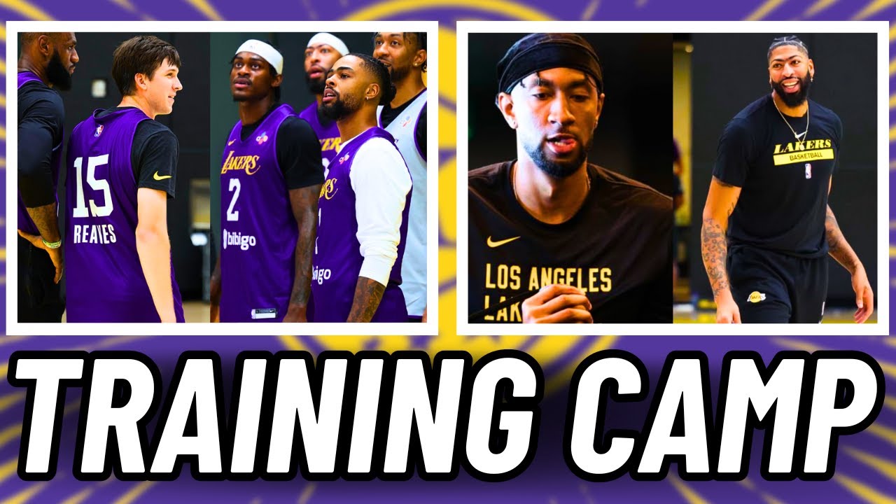 Lakers TRAINING CAMP and their 2023 Roster - YouTube