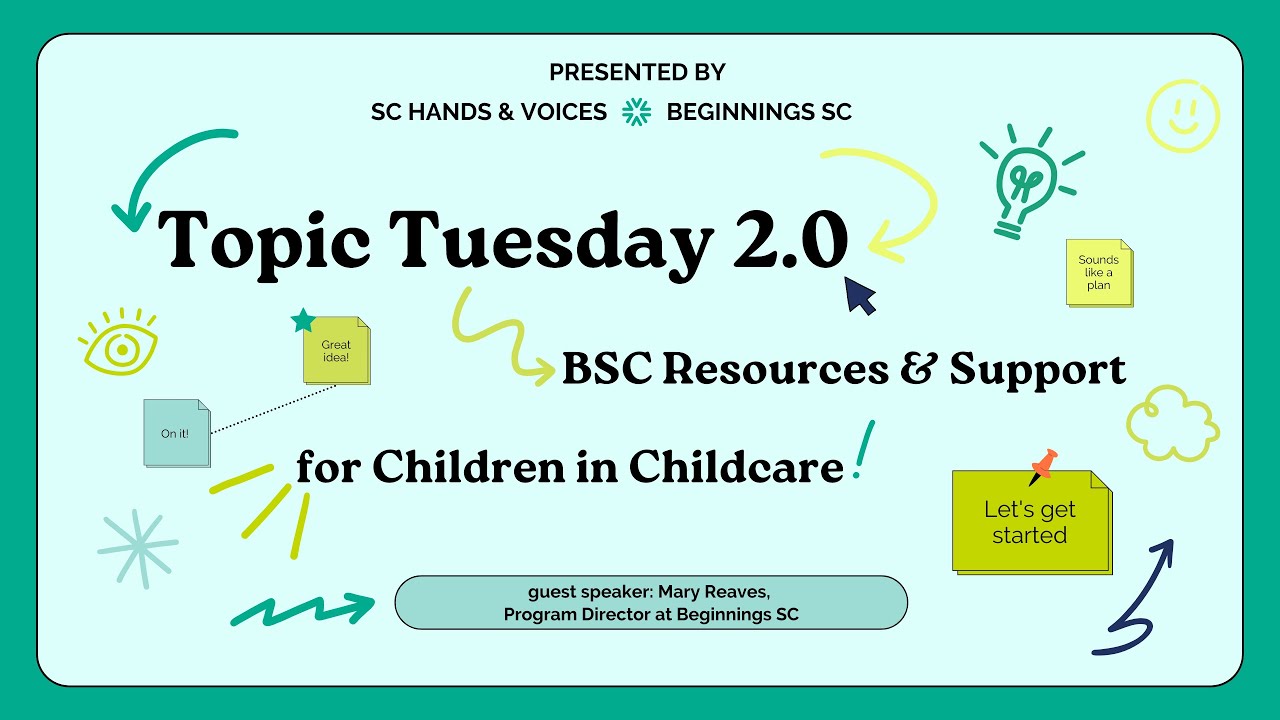 Topic Tuesday: BSC Resources & Support for Children in Childcare ...