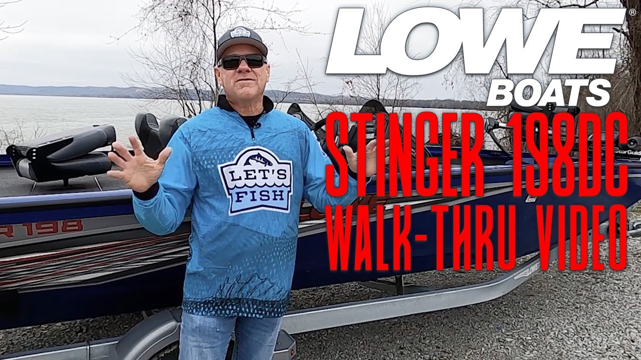 Lowe Boats 2020 Stinger ST198DC Walk Through with Barry Stokes - YouTube