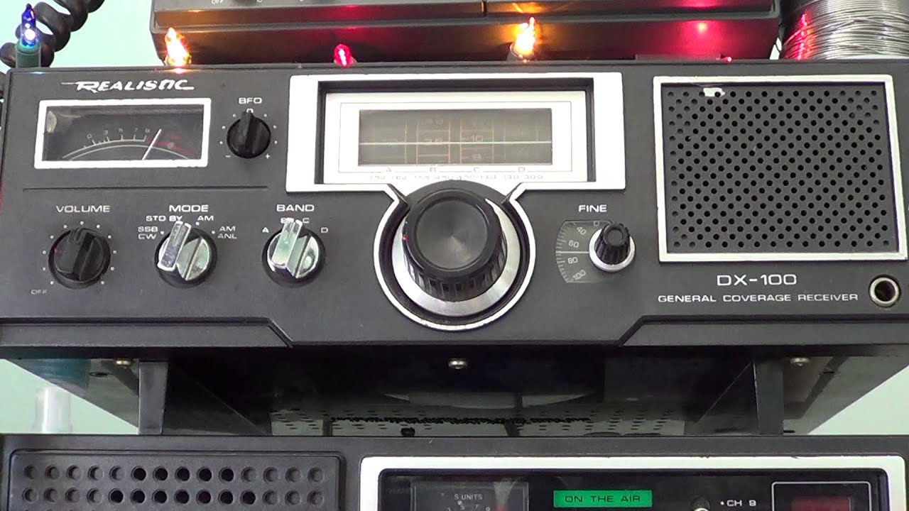 Radio Exterior Espana on Realistic DX 100 receiver 9690 Khz Shortwave ...