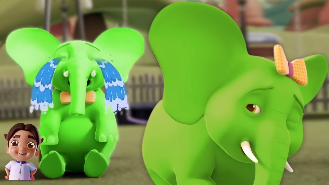 Ek Mota Hathi Hindi Rhyme, एक मोटा हाथी, Hindi Nursery Rhymes for ...