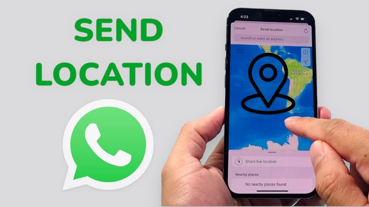 How To Send Your Location on WhatsApp! - YouTube