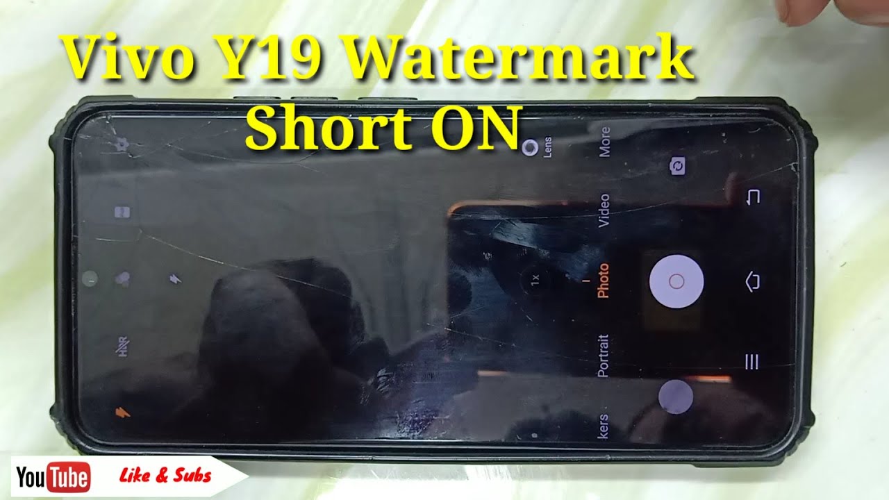 vivo y19 camera settings shot by name - YouTube