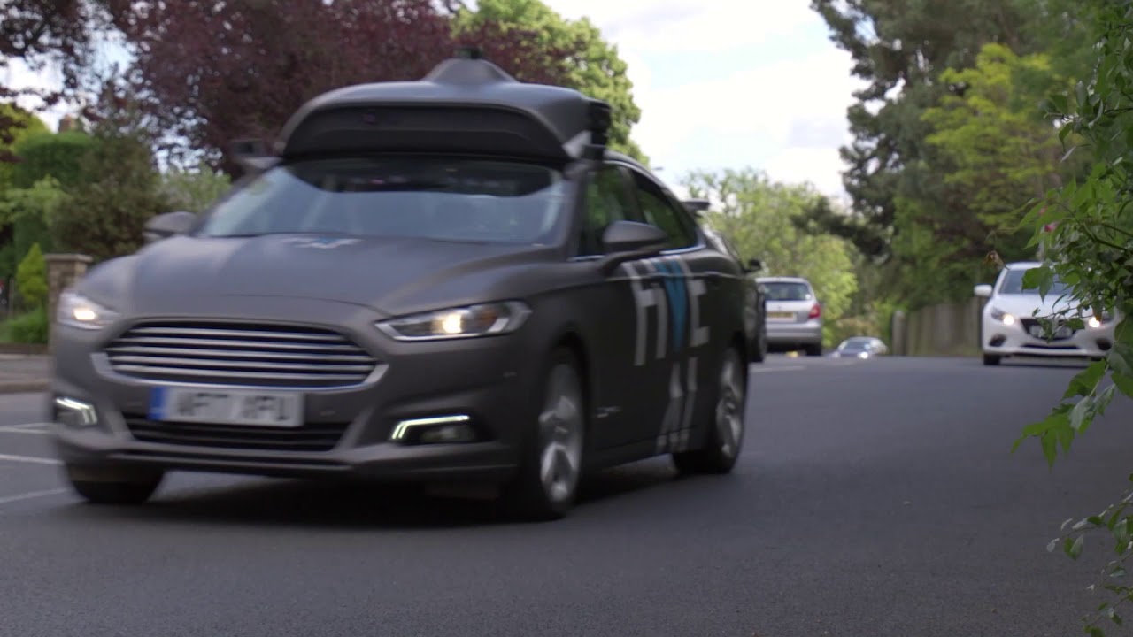 Our FiveAI demo ride - YouTube