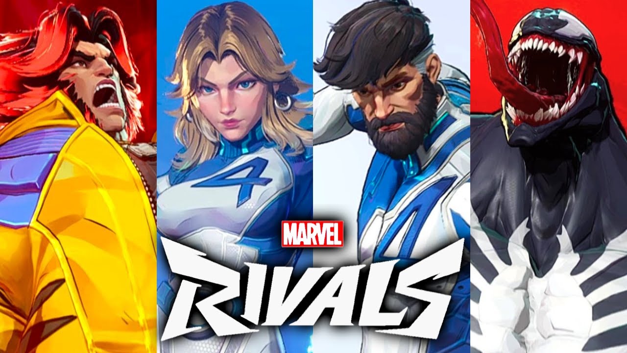 Marvel Rivals Season 1 - All Characters & Ultimates Showcase (4K 60FPS ...