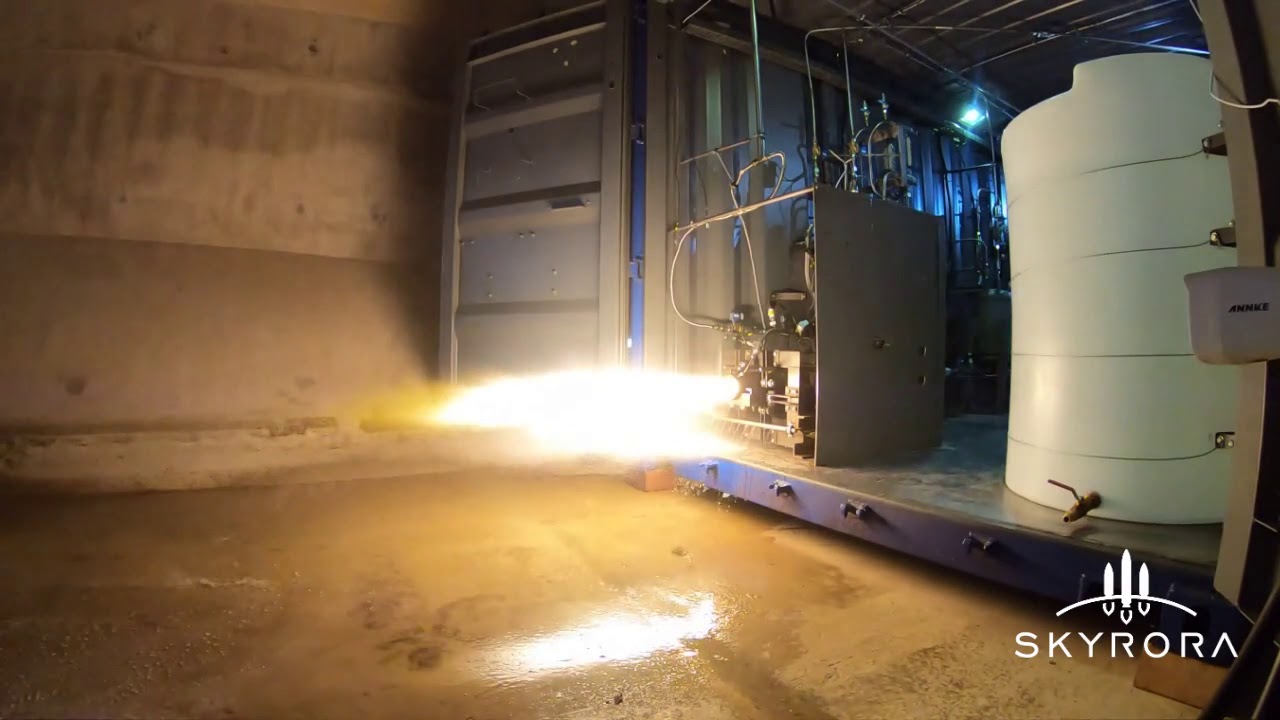 Skyrora Tests Rocket Engine - YouTube