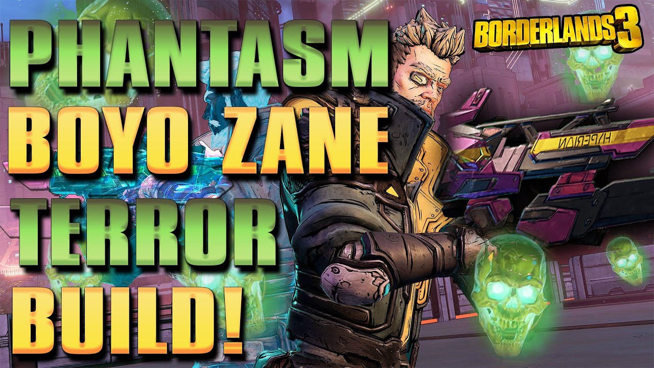 LEVEL 65 *TERROR* ZANE BUILD! BORDERLANDS MAYHEM 10 ZANE BUILD FOR ...