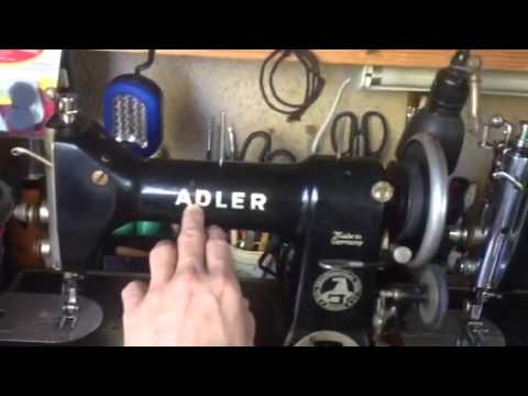 Compare Adler 87 and 187 sewing machines - YouTube