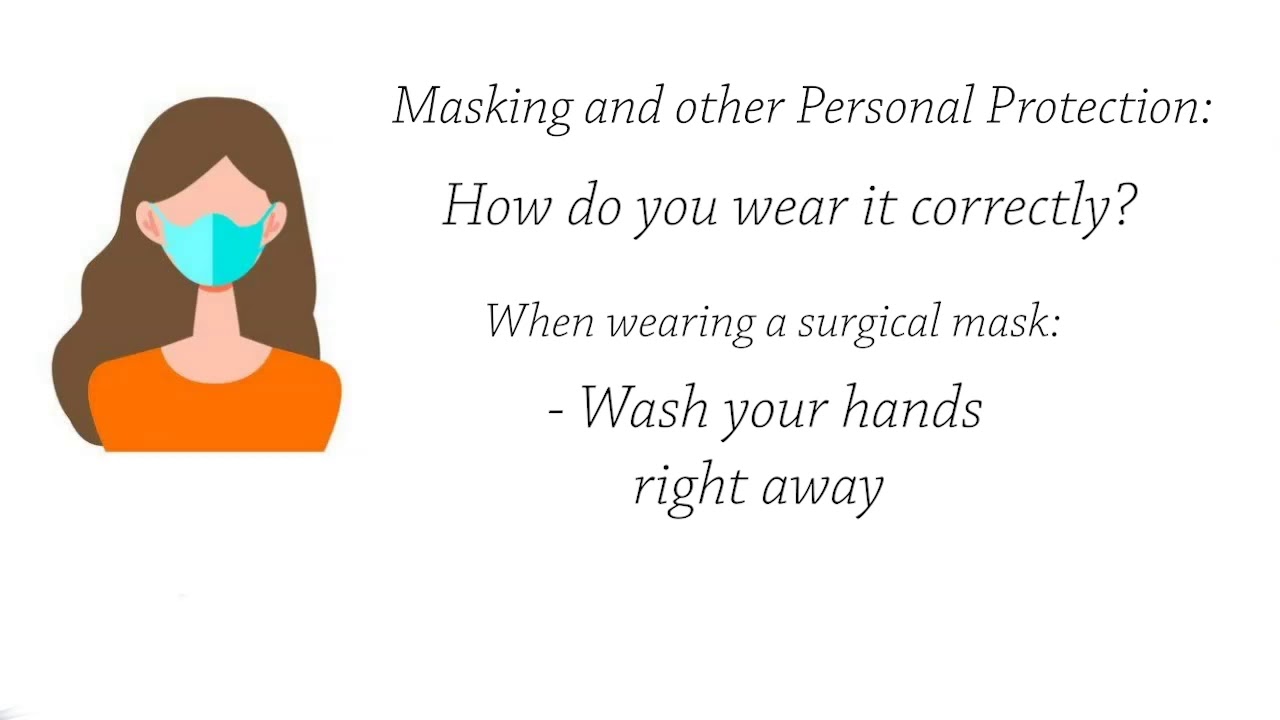 Masking and Personal Protection PSA - YouTube