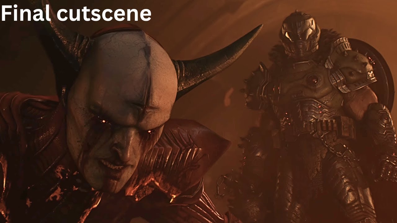 Doomguy Prince Ahzrak & The Witch Final Boss Fight – Doom: The Dark ...