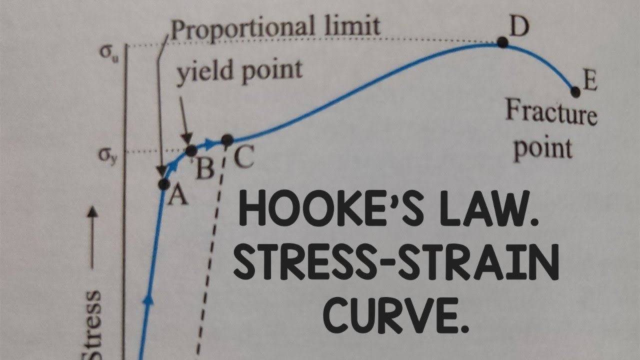 #Plus one Physics focus area .Stress-strain curve. HOOKE'S law. - YouTube