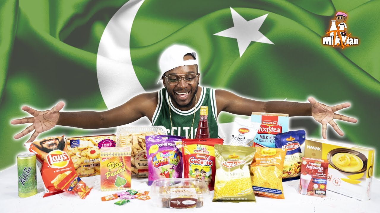 Trying PAKISTANI Snacks for the First Time - YouTube