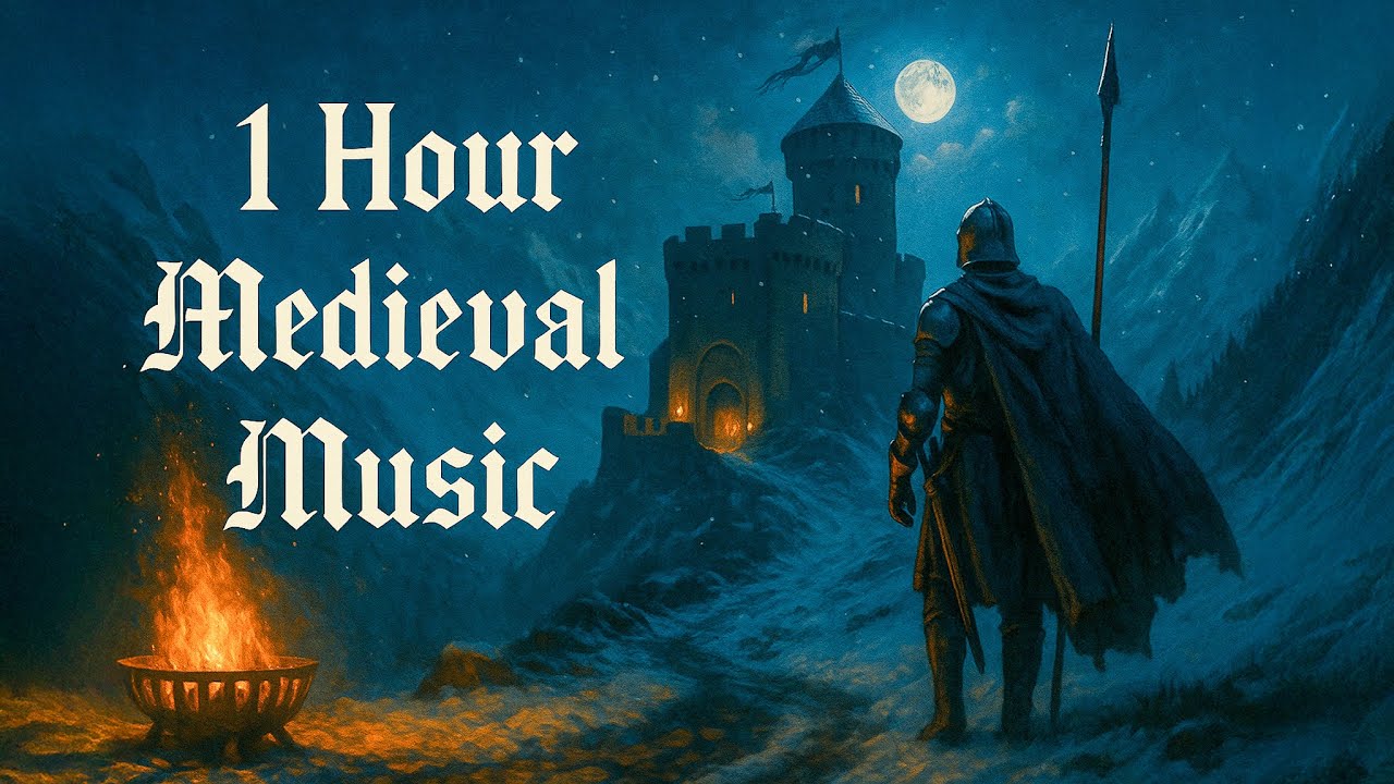 Knight’s Watch at the Mountain Keep – 1 Hour Medieval Music for Sleep ...