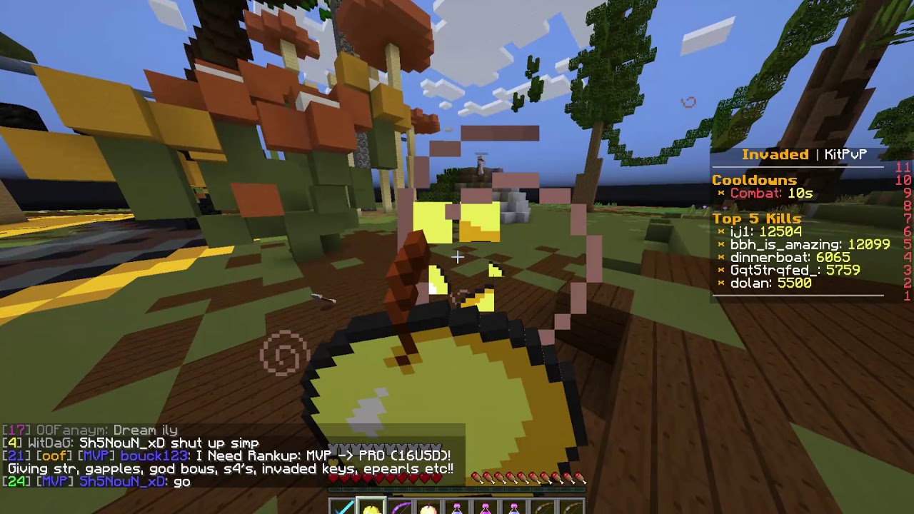 Playing on the Invadedlands server to pvp! - YouTube