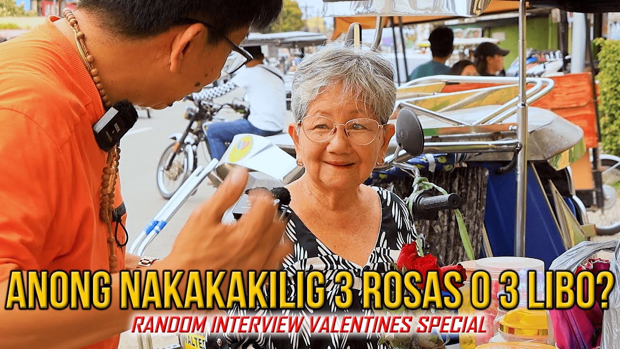 ANO ANG MAS NAKAKA KILIG TATLONG ROSAS O TATLONG LIBO? | VALENTINES DAY ...