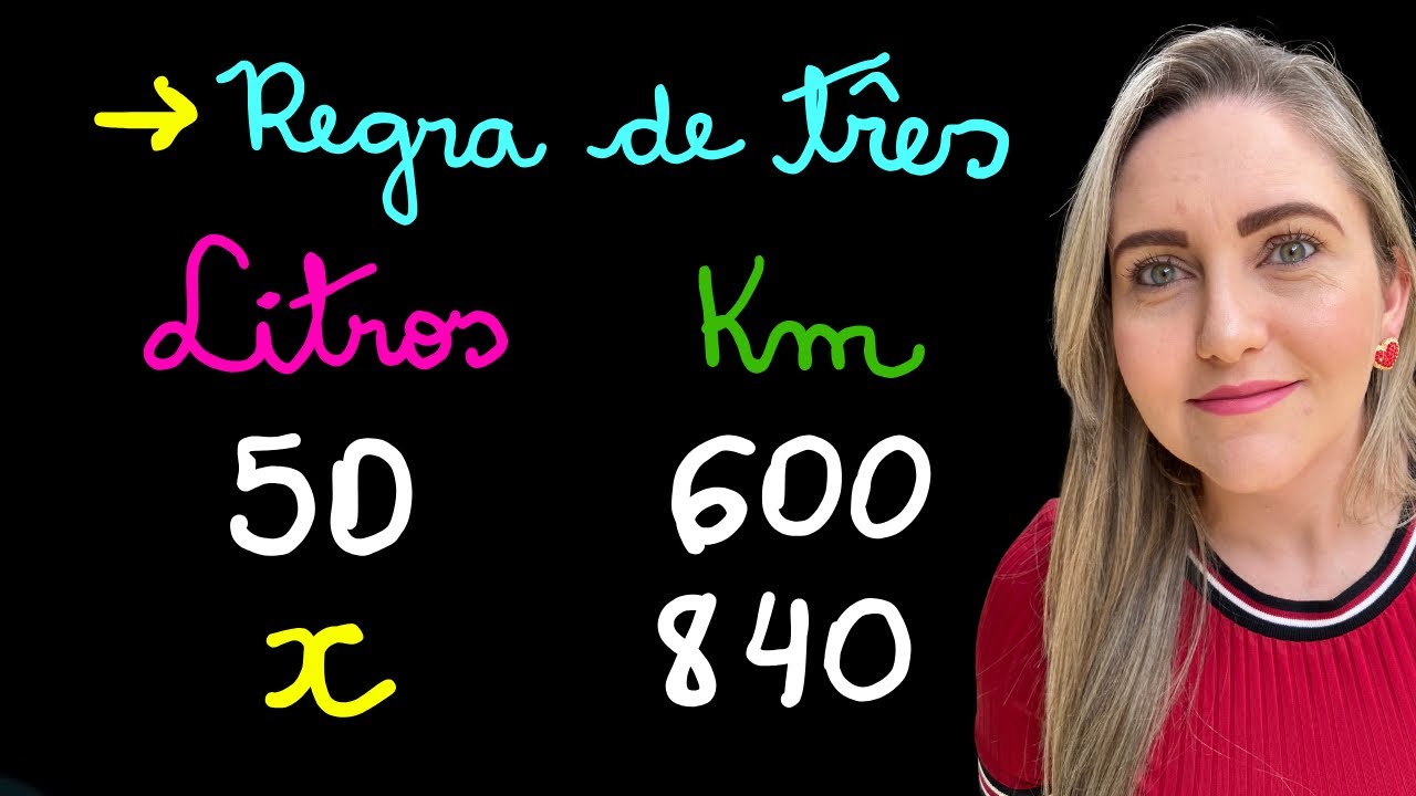 REGRA DE TRÊS SIMPLES! MÉTODO SIMPLES E EFICIENTE!! EXPLICAÇÃO PARA ...