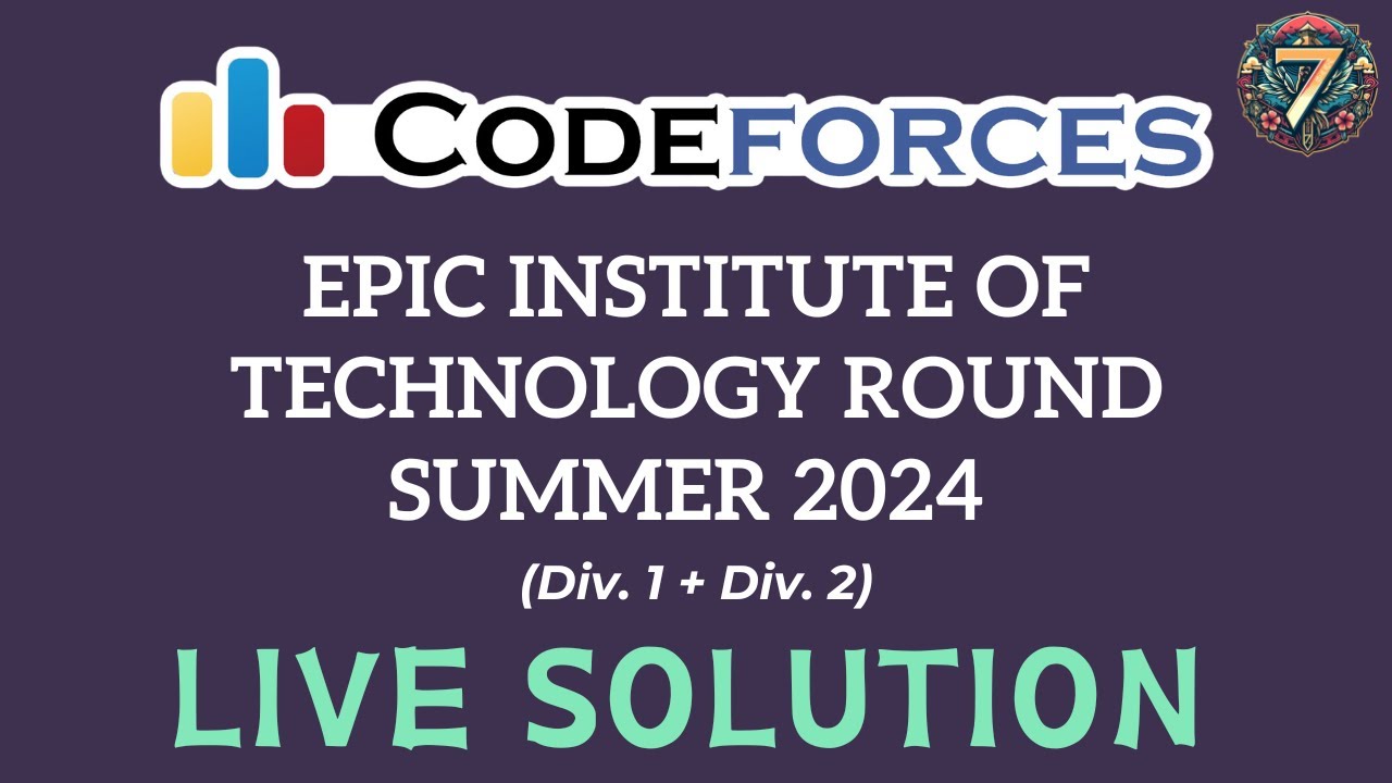 Educational Codeforces Round 167 Div 2 Today Code It Yourself Youtube