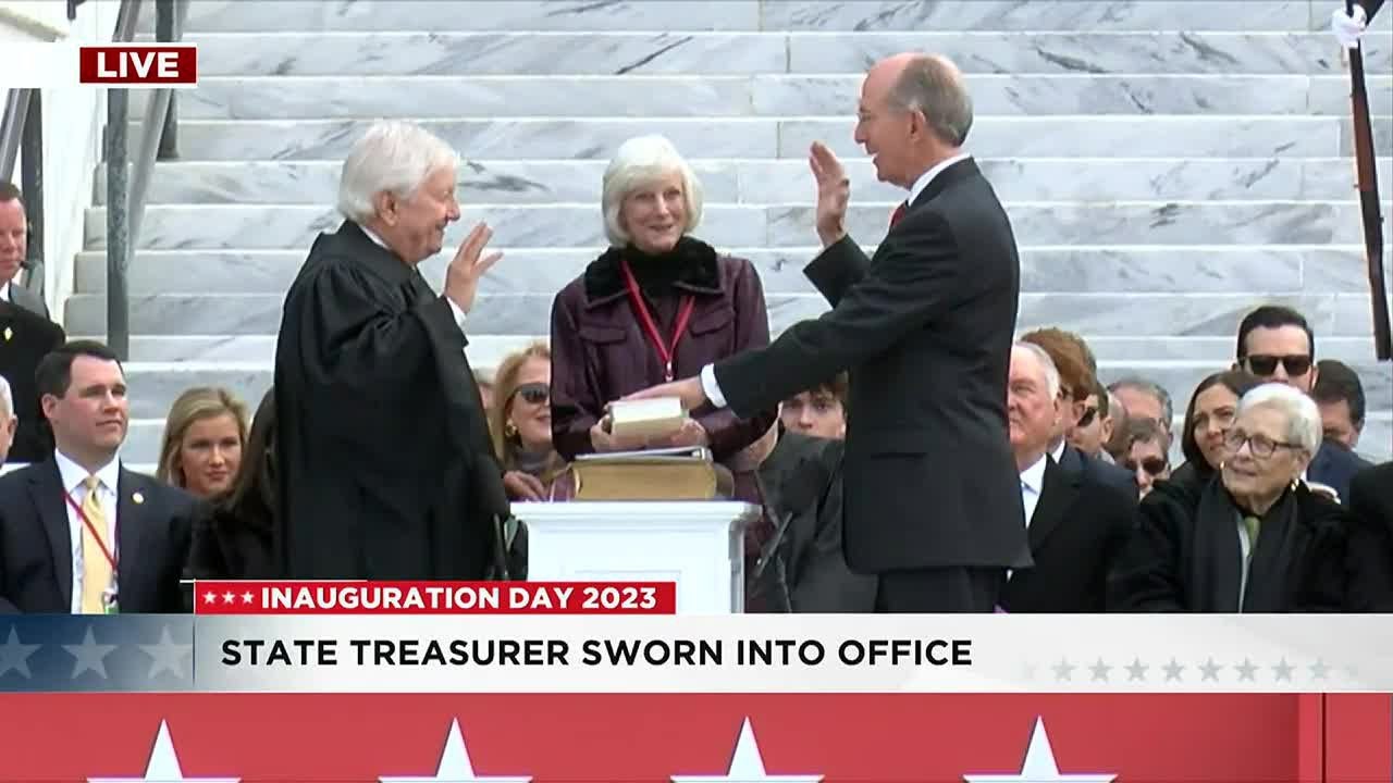 Alabama Inauguration Day 2023: State treasurer sworn into office - YouTube