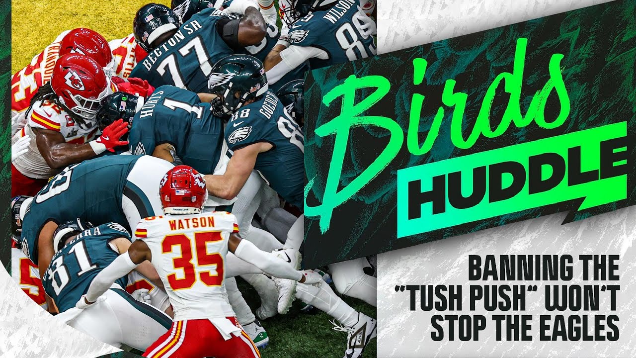 Banning the "Tush Push" won't stop the Eagles + Howie Roseman, Eagles GM for life? | Birds ...