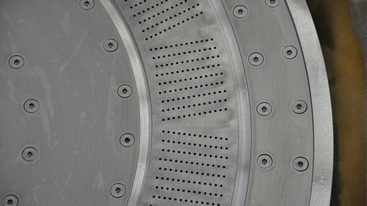 Granulation template manufacturer shows granulation template - YouTube