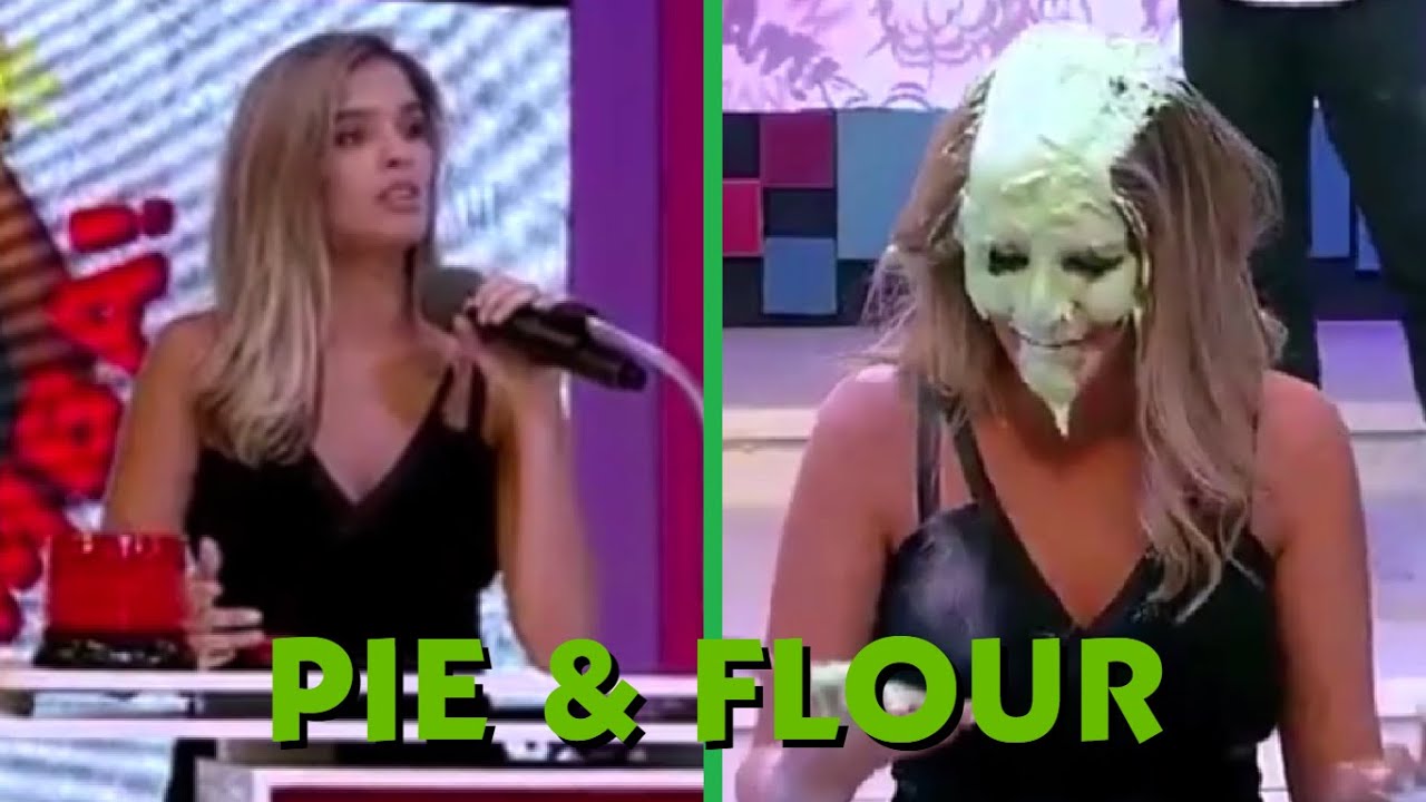 Leticia Villas Boas - Pie In The Face & Flour - YouTube