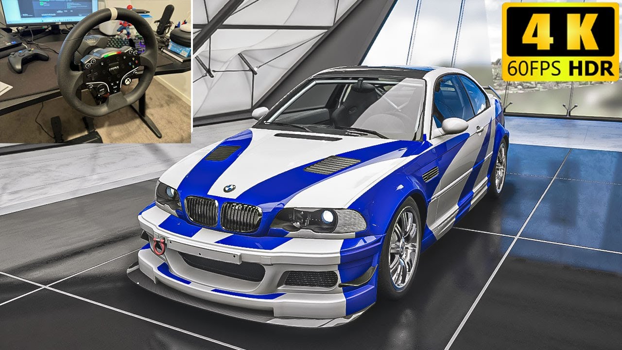 Razor BMW M3 GTR Need For Speed Most Wanted Build! Forza Horizon 5Moza ...