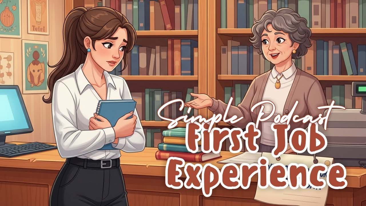 First Job Experience I Learn English Listening & Vocabulary Practice ...