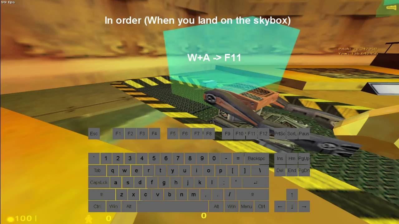 HL1 test chamber skip for /w scripts category [100 FPS] - YouTube