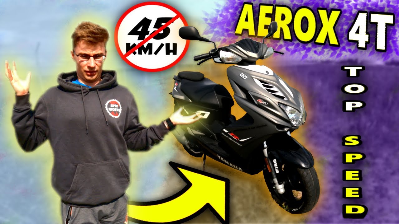 NOWA YAMAHA AEROX 50 4T! | V-MAX | CZY TO MA SENS? - YouTube
