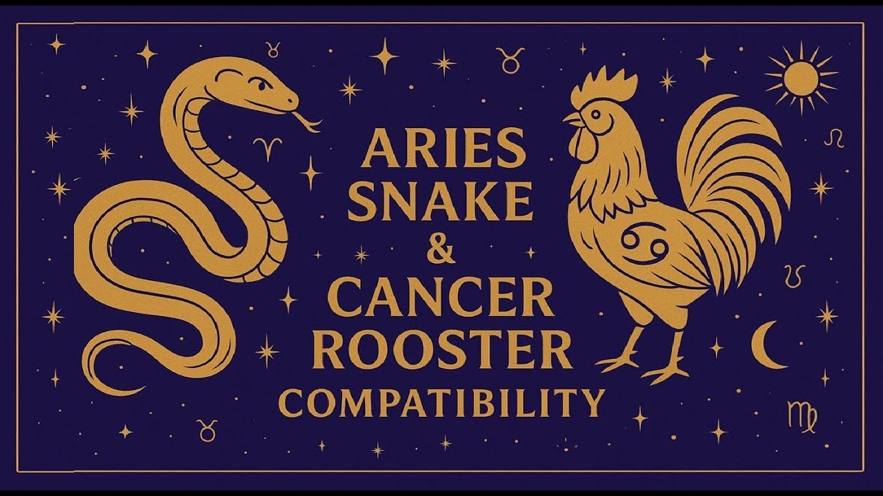 Aries Snake & Cancer Rooster Compatibility: The Ultimate Zodiac Love ...