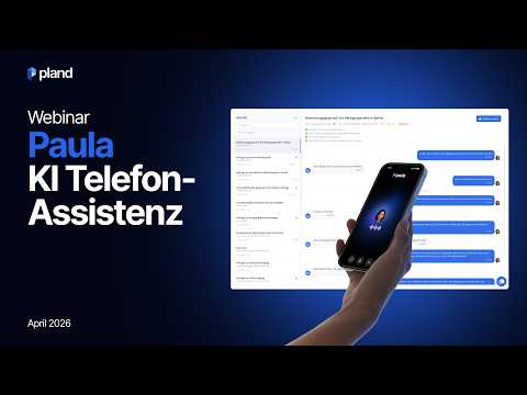 Webinar: Paula - KI Telefonassistenz für Gebäudereinigung